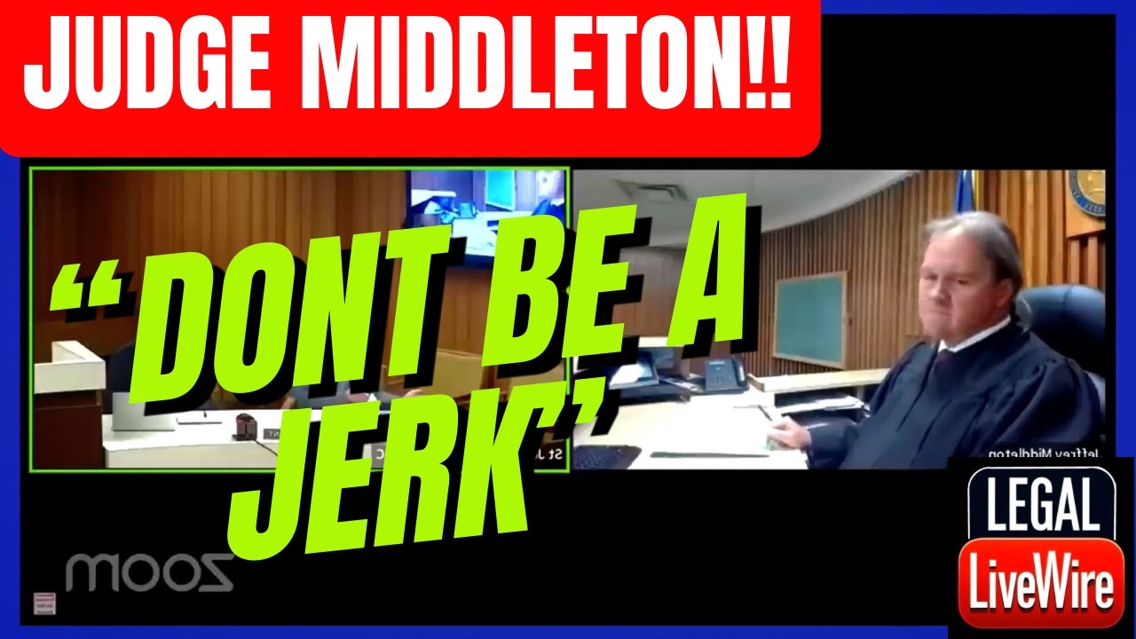 Judge Calls Out DISRESPECTFUL Courtroom Behavior! - YouTube