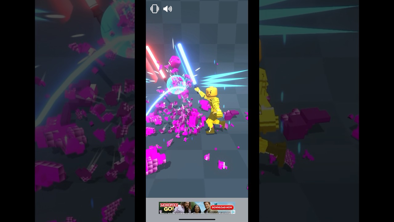 Draw Block Gladiator🎨#gaming #satisfying #satisfyingvideo - YouTube