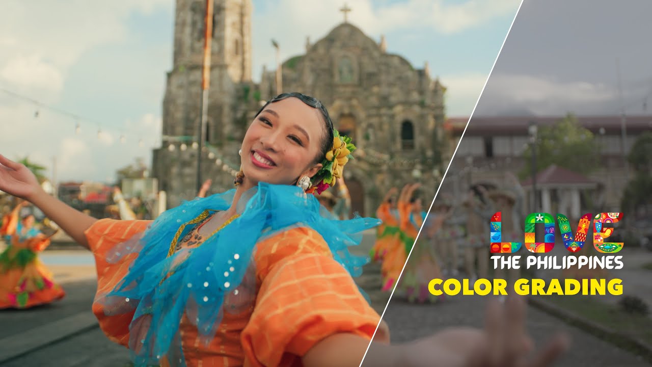 Love The Philippines | Color Grading Before and After - YouTube