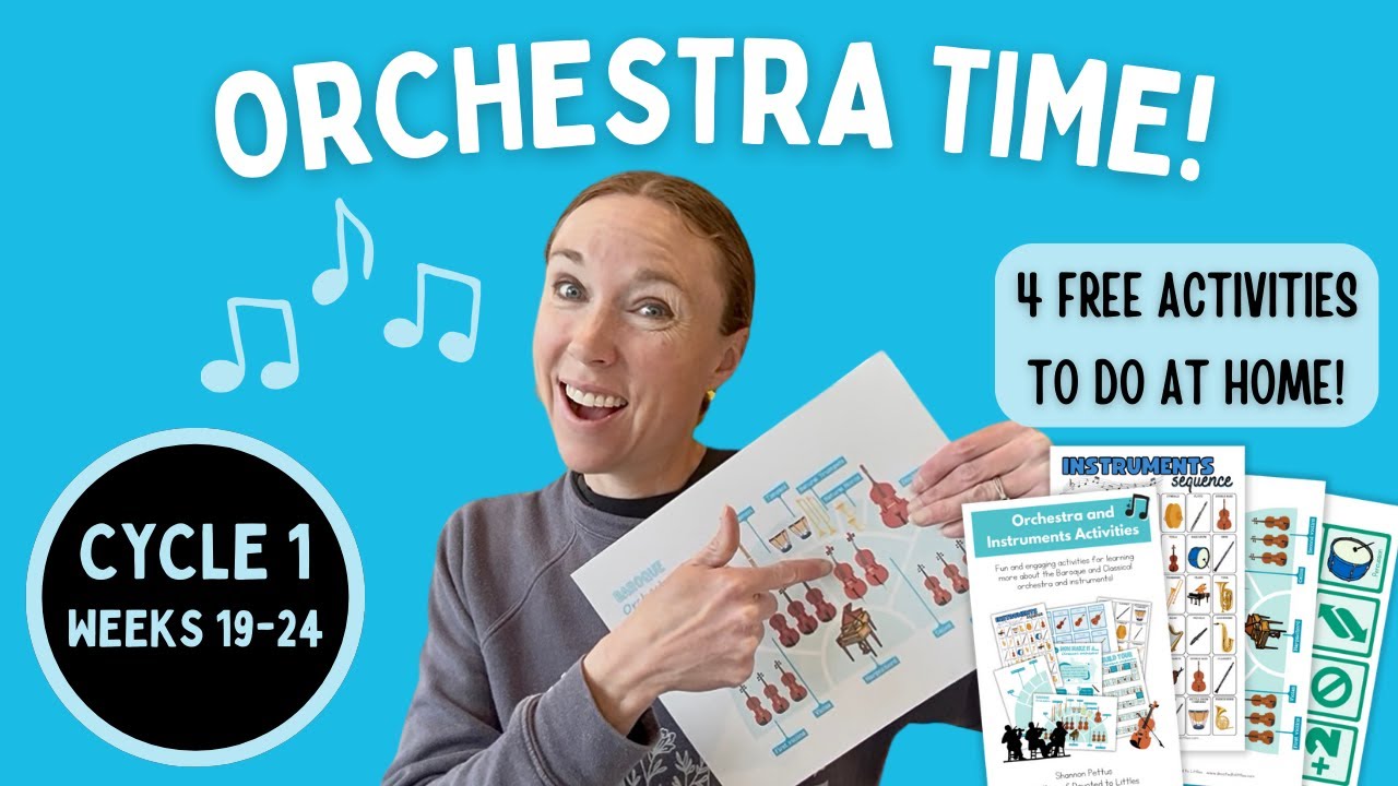 Cycle 1 Orchestra & Composer Fun for Classical Conversations - YouTube