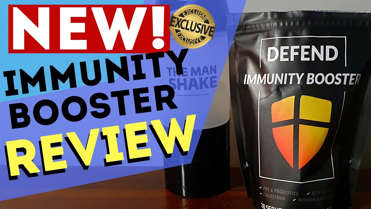DEFEND IMMUNITY BOOSTER REVIEW - NEW from THE MAN SHAKE! - YouTube