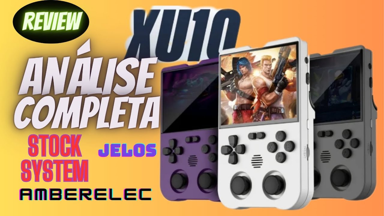 XU10 Análise Completa Vale a Pena? JELOS AmberElec Stock System Magic X ...
