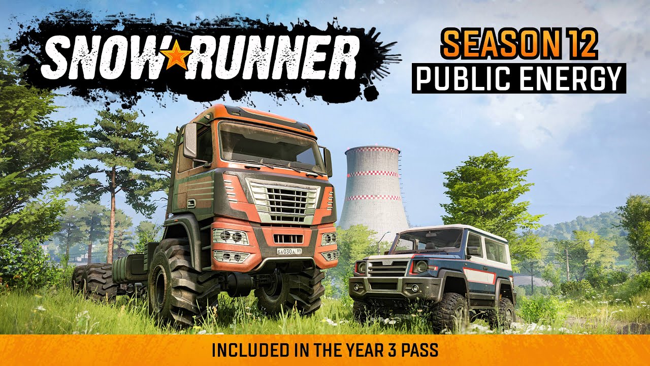 ТРАНСПОРТИРОВКА МАТЕРИАЛОВ / Season 12: Public Energy SNOWRUNNER #109 - YouTube
