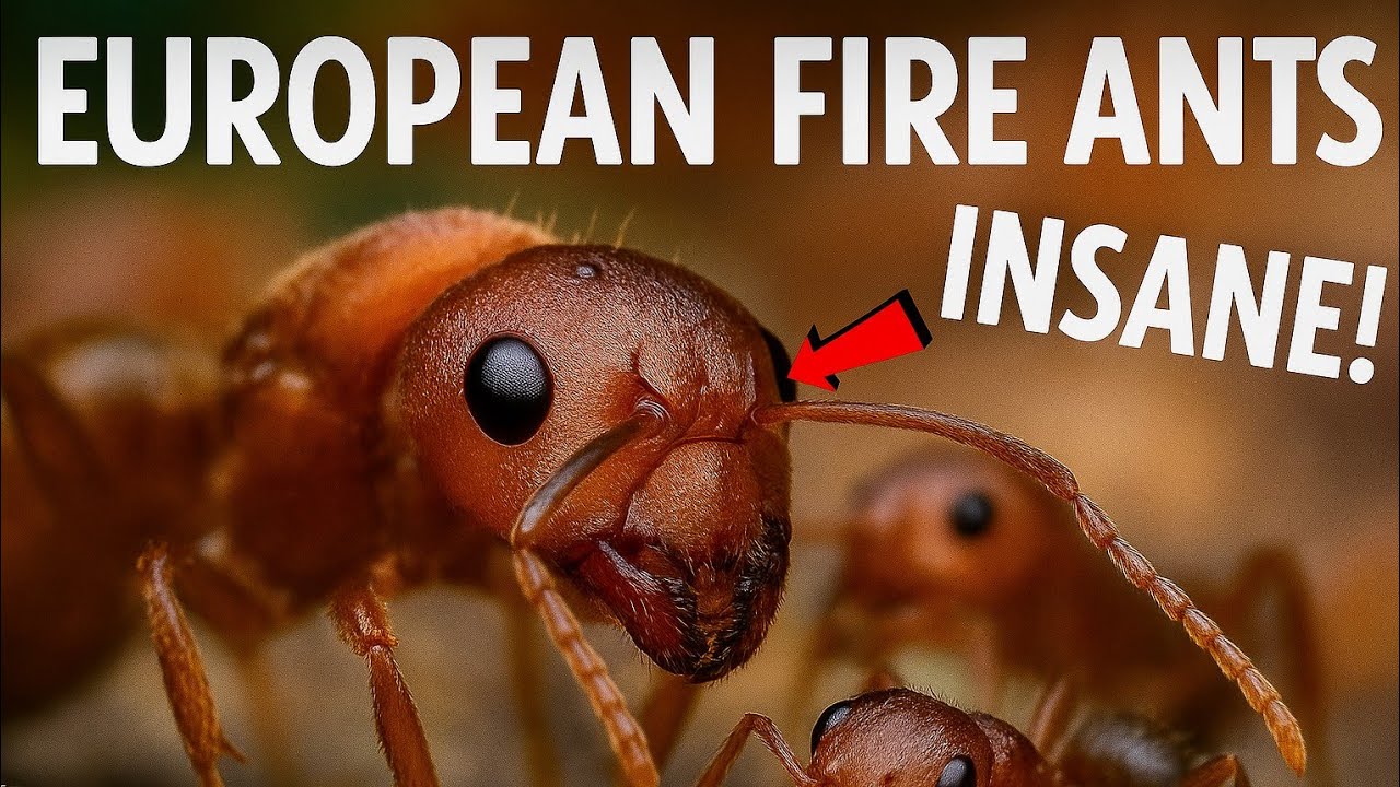 🔥 Meet the European Fire Ant – Myrmica Rubra | Ant Species Profile ...