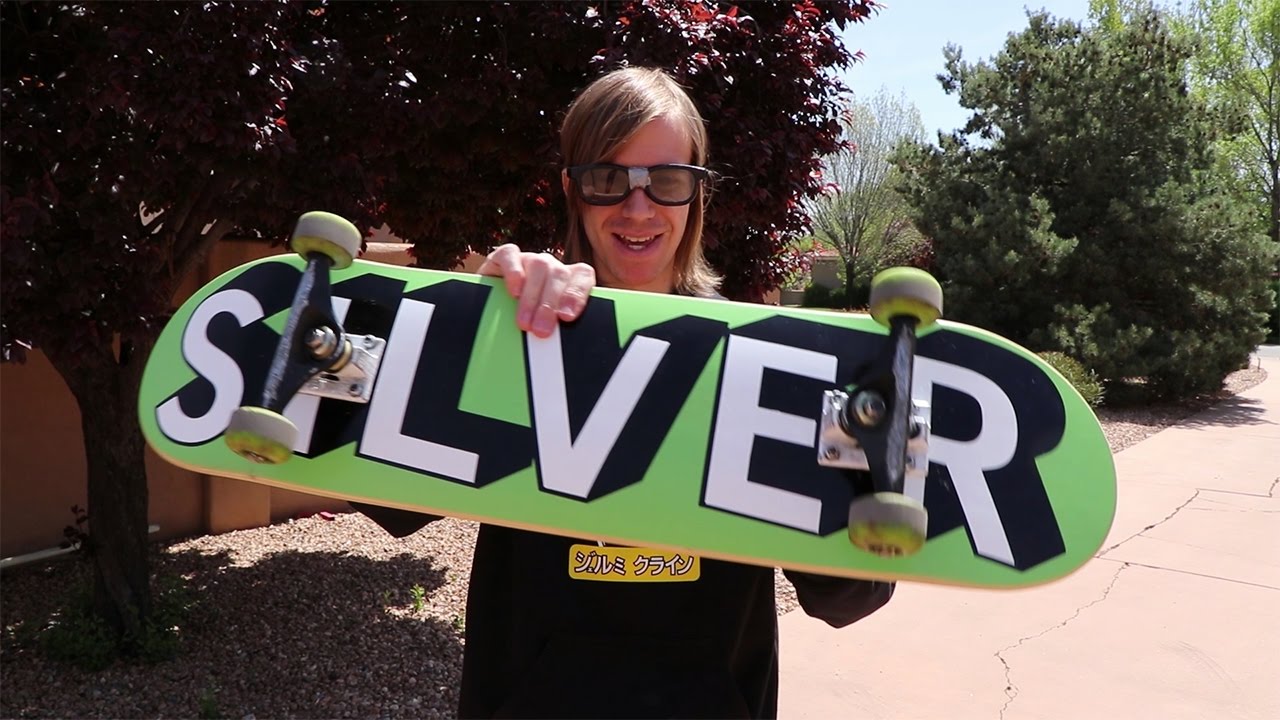 Melvin the nerd gets a new deck again!! - YouTube