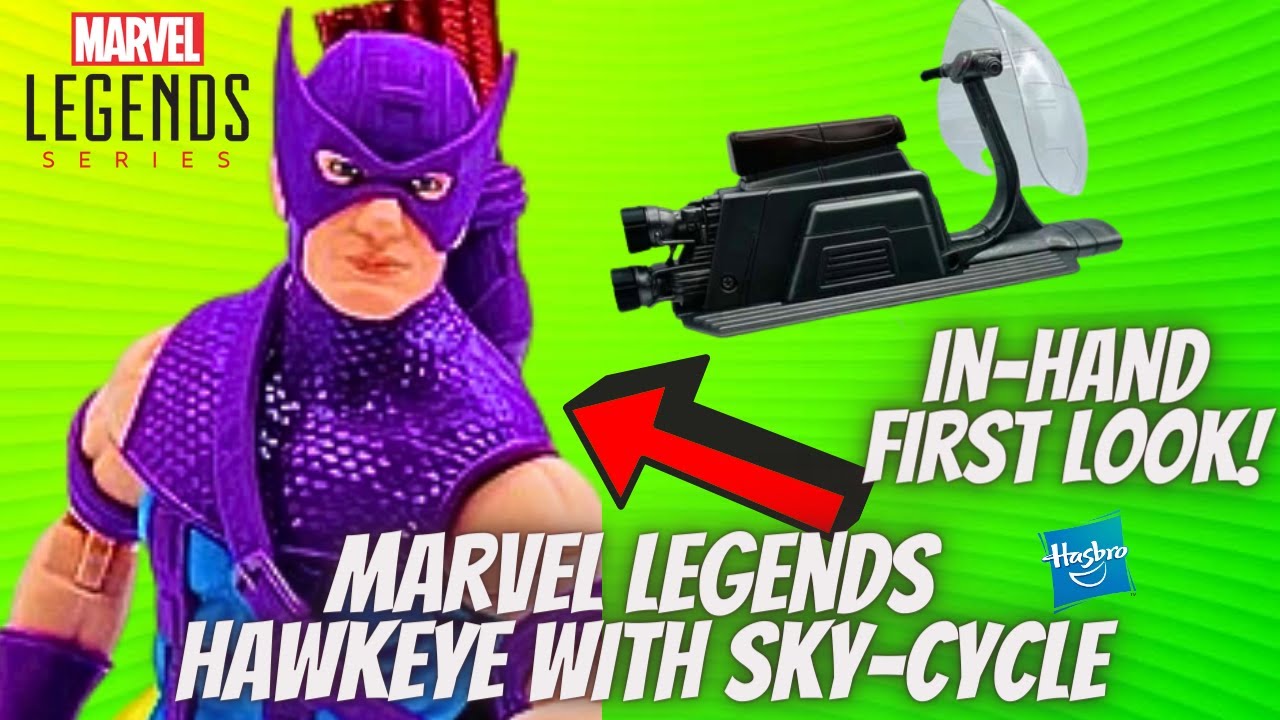 The Epic Marvel Legends 60th Anniversary Hawkeye & Sky Cycle - You WON ...