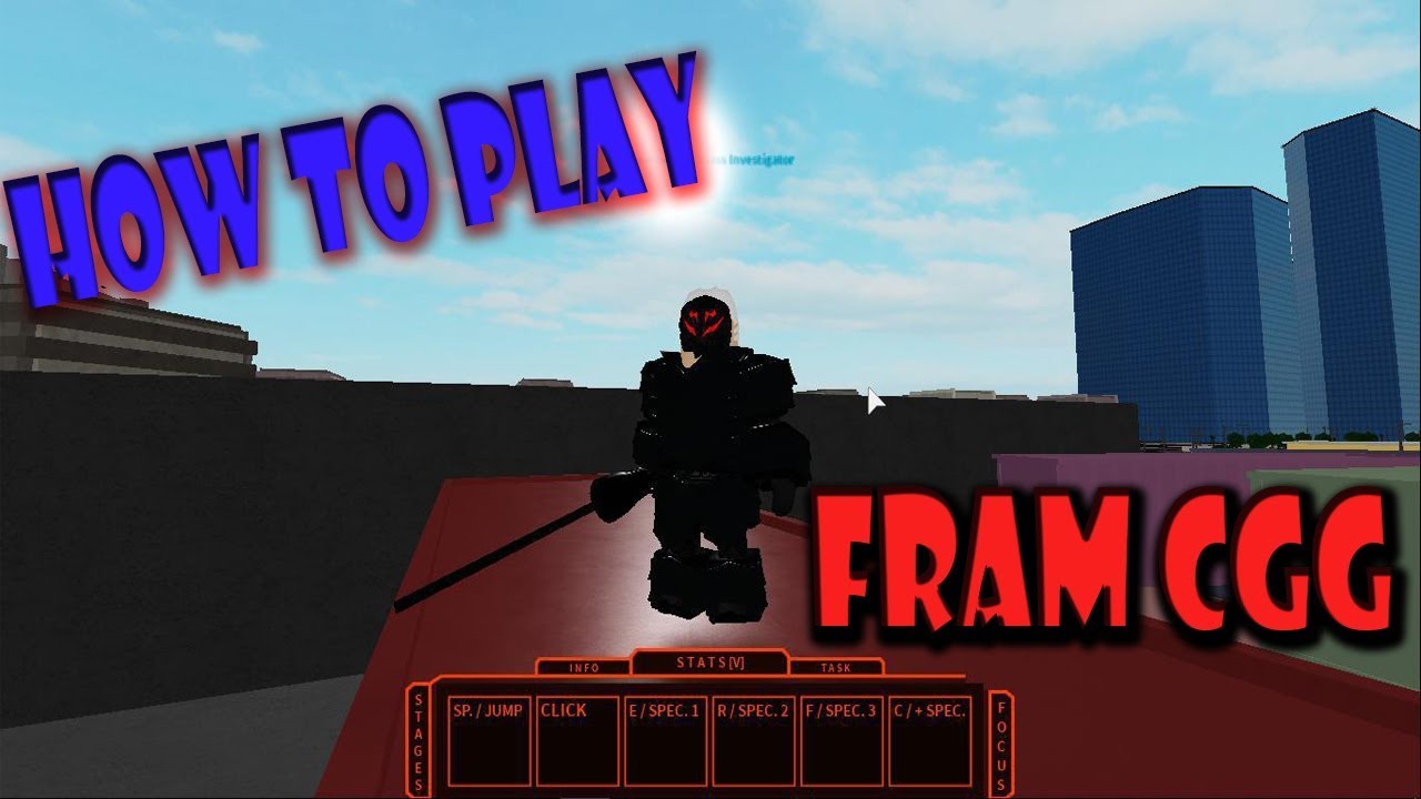 How to Play Roblox: Fram CGG - YouTube