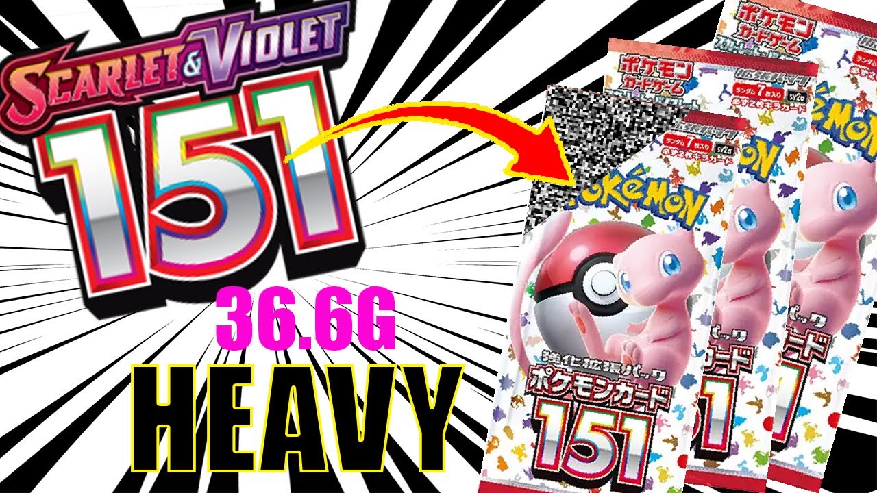 Opening NEW Pokemon 151 packs #151 - YouTube