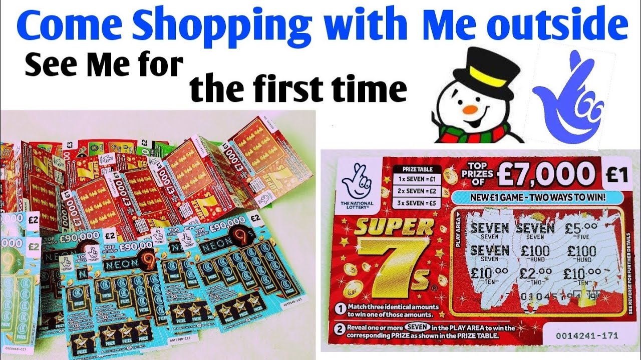 £39 Scratch Cards Neon 9s in play enjoy shopping out and about with me ...