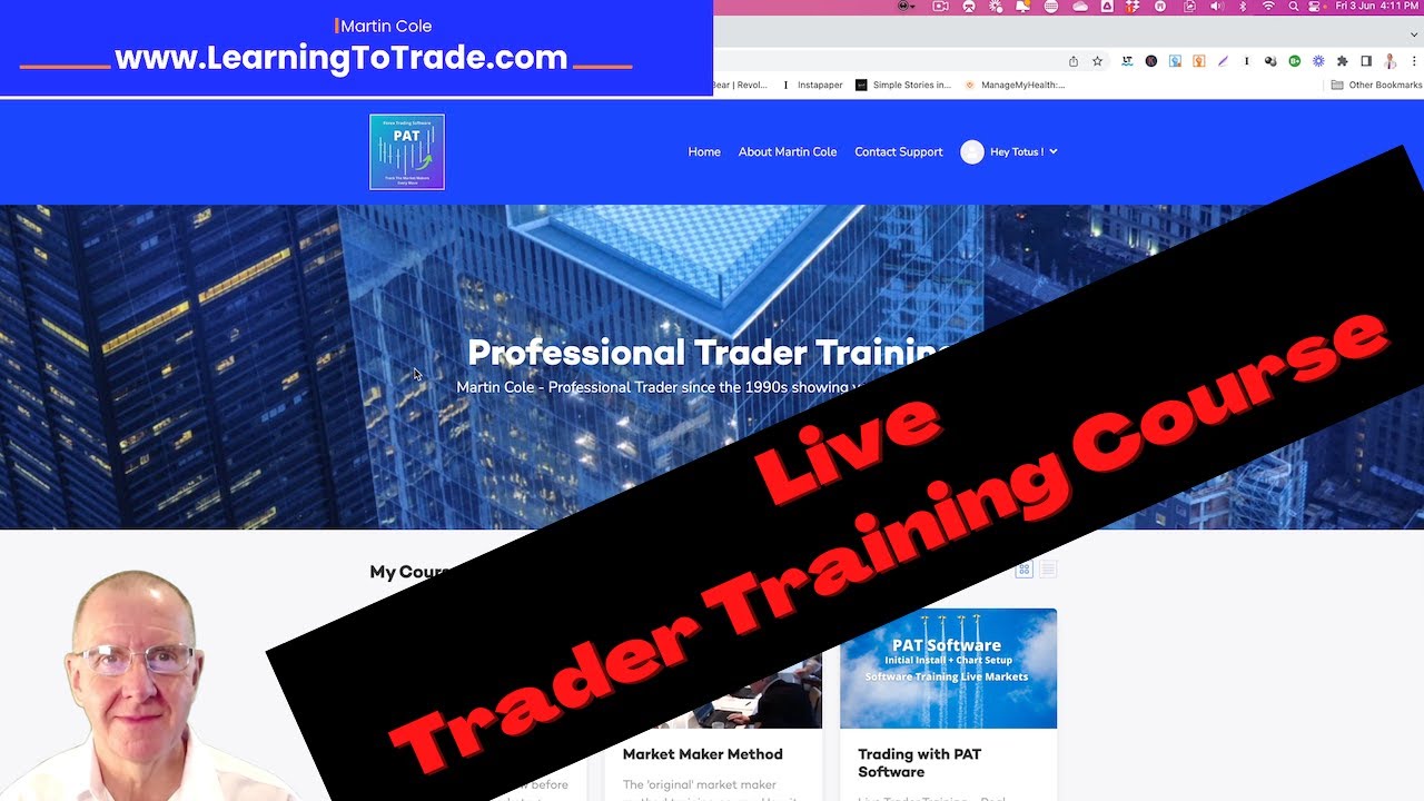 Live Trader Training in this course - YouTube