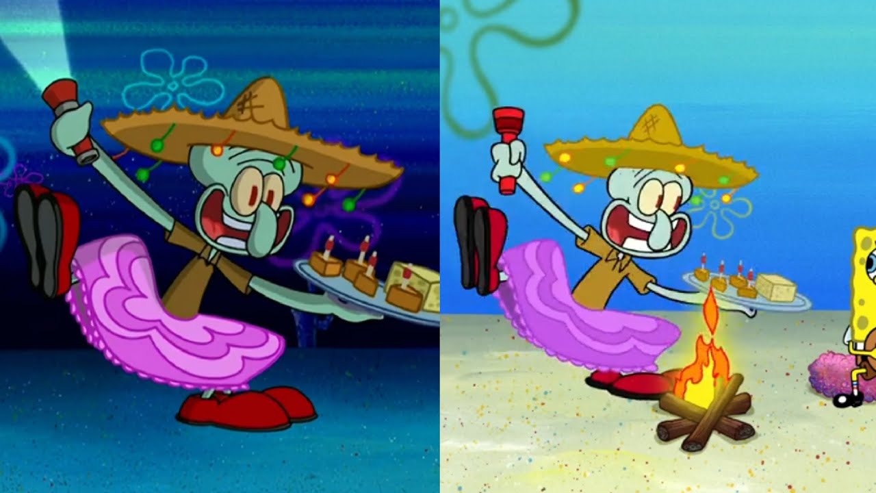 Similar Scenes in SpongeBob #60 - YouTube