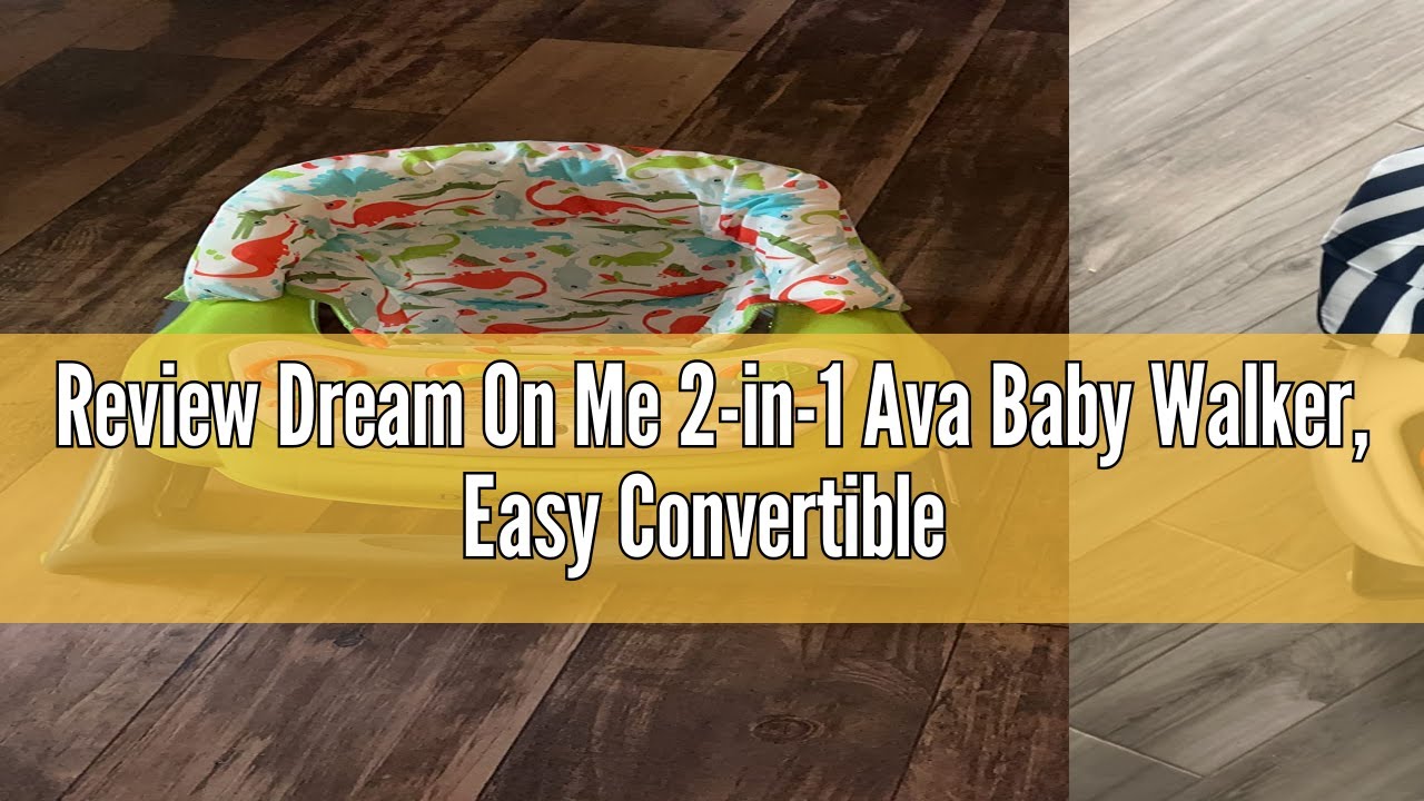 Review Dream On Me 2-in-1 Ava Baby Walker, Easy Convertible Baby Walker ...