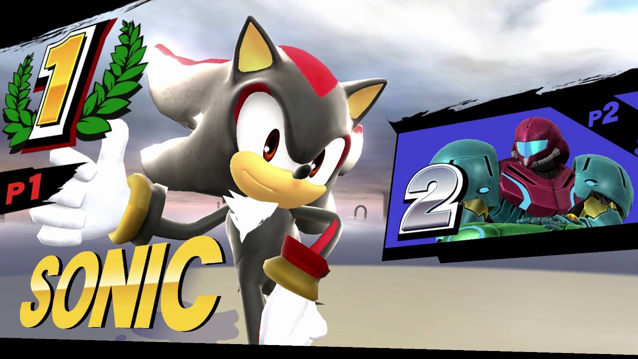 SSB4 Wii U - Sonic(Shadow) vs Samus (1080p, 60FPS) - YouTube