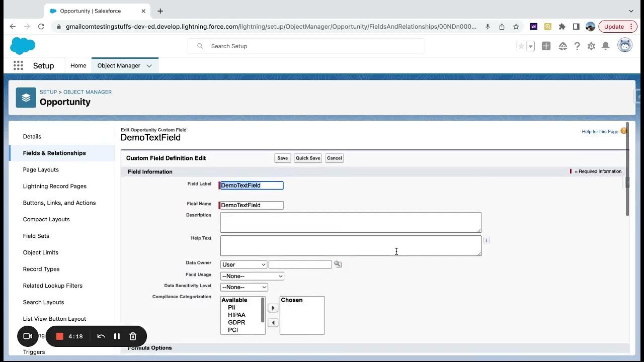 Salesforce LEN Function: Calculating the Length of a Text String in Salesforce - YouTube
