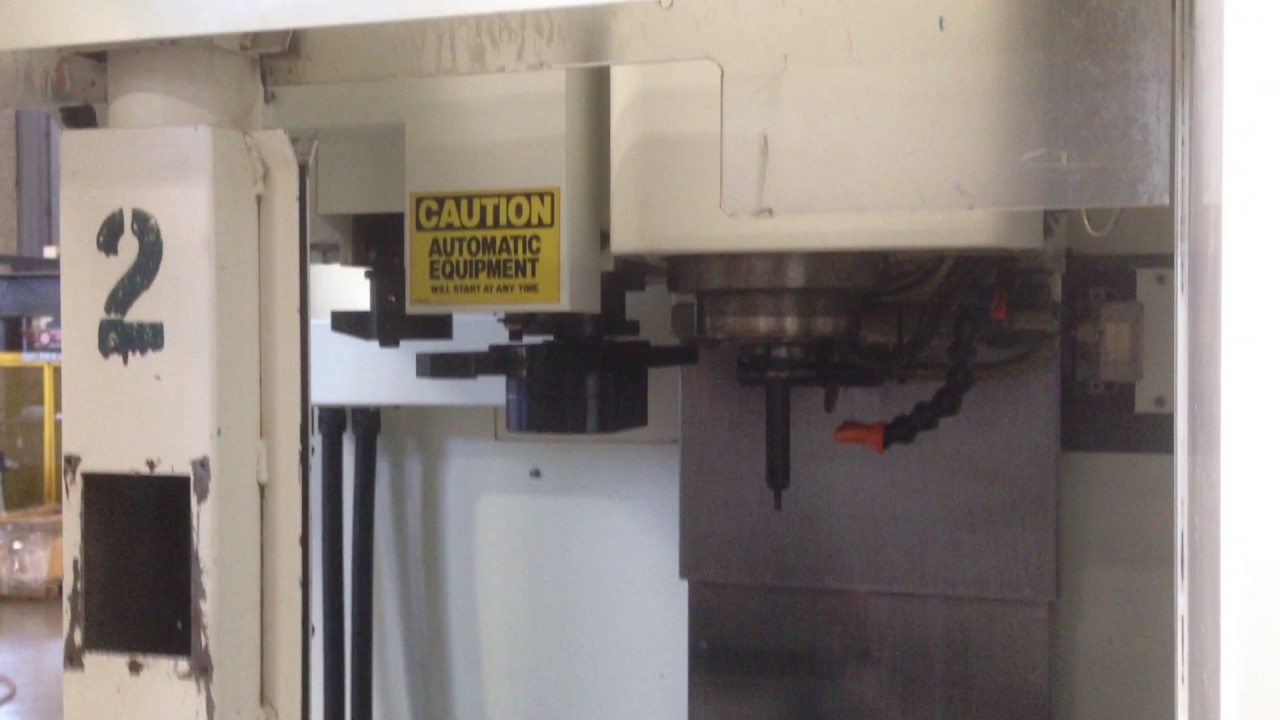 Kitamura tool change - YouTube