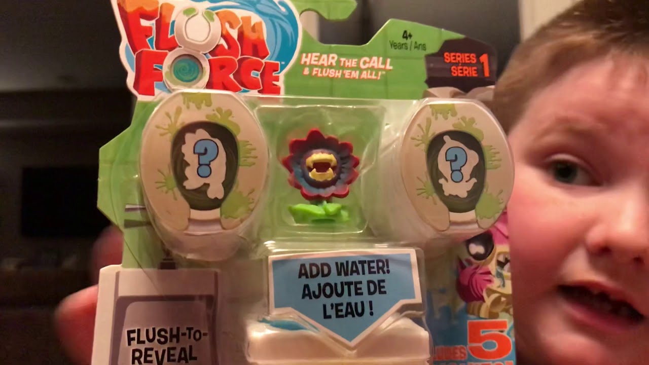 2 new wave Flush Force 5 packs Unboxing - YouTube