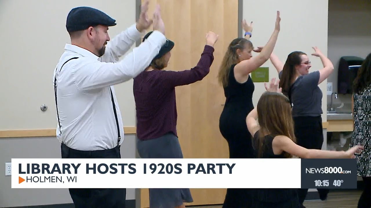 Holmen Library hosts 1920's Jazz Night - YouTube