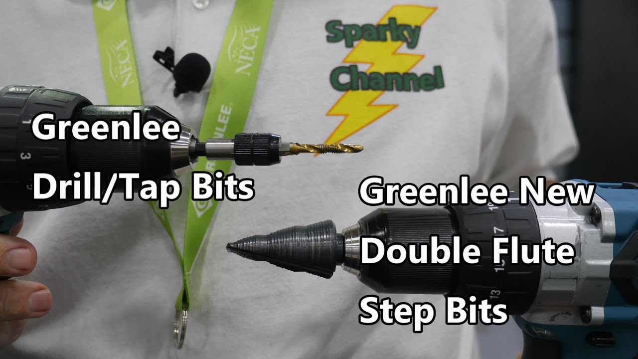 Greenlee Dual Fluted Step Bits and New Drill and Tap Bits from NECA ...