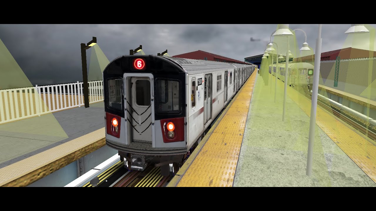 OpenBVE: Manhattan-Bound 6 Train with Updated NTT Announcements ...