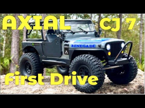 Axial CJ 7 Renegade FIRST DRIVE! - YouTube