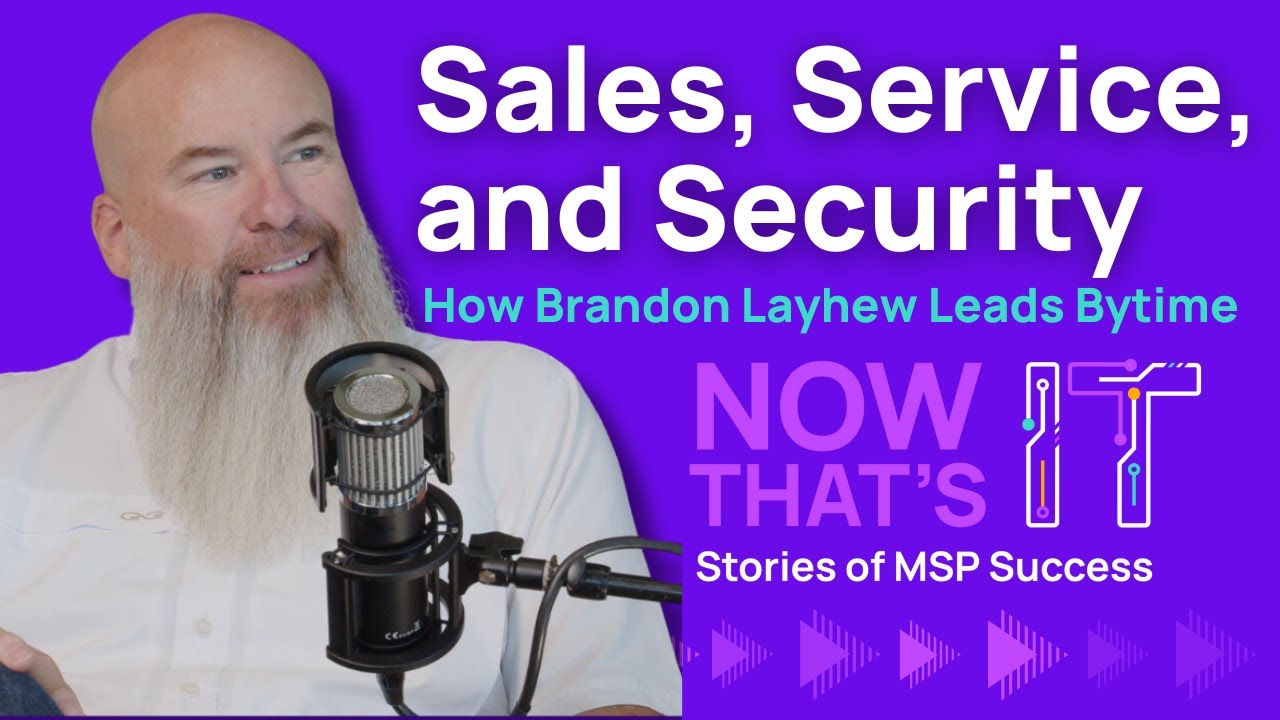Sales, Service, and Security: How Brandon Layhew Leads ByteTime - YouTube