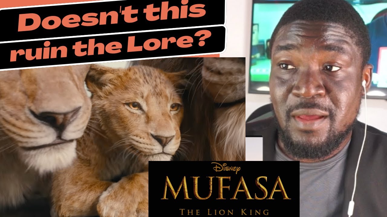Mufasa: The Lion King Official Trailer Reaction | This Plot might Ruin ...