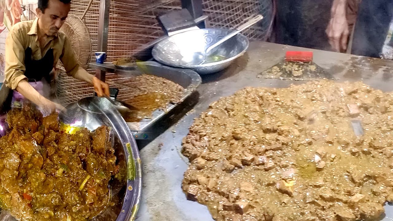 MASALA TAWA KALEJI FRY l Lasani Kaleji & Roll Paratha l Street Food ...