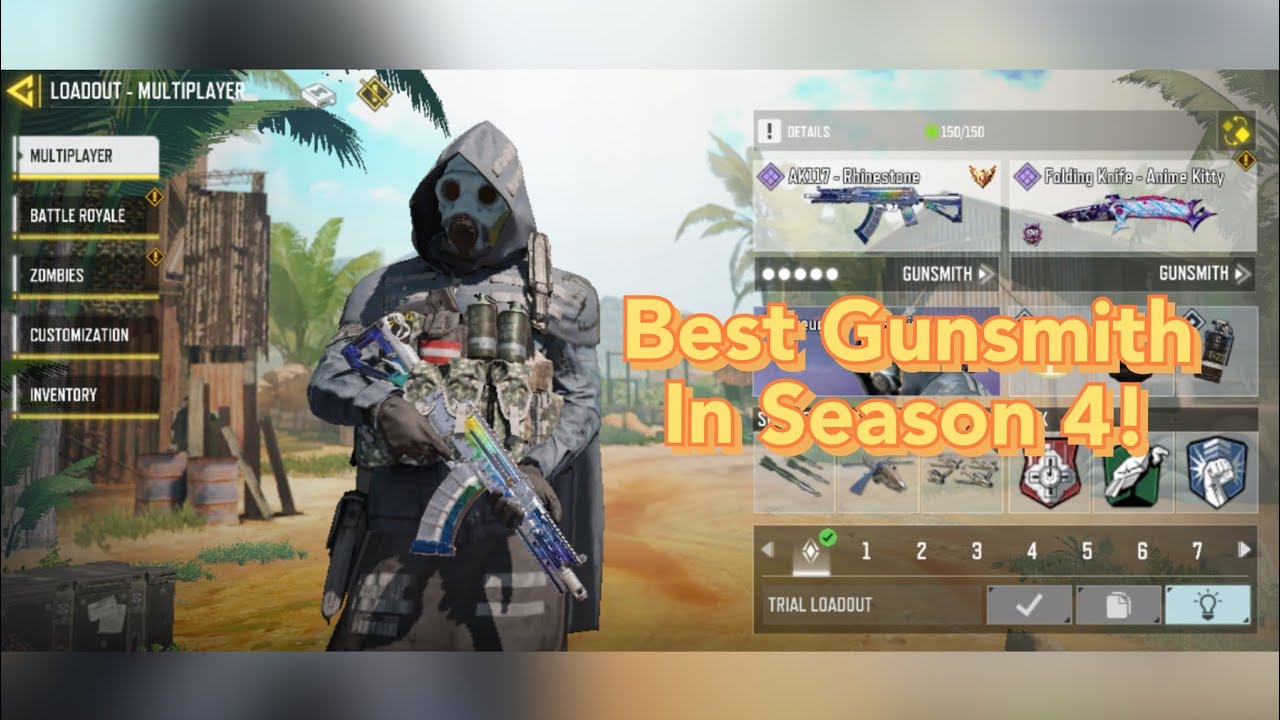 Best Gunsmith In Season 4 - YouTube
