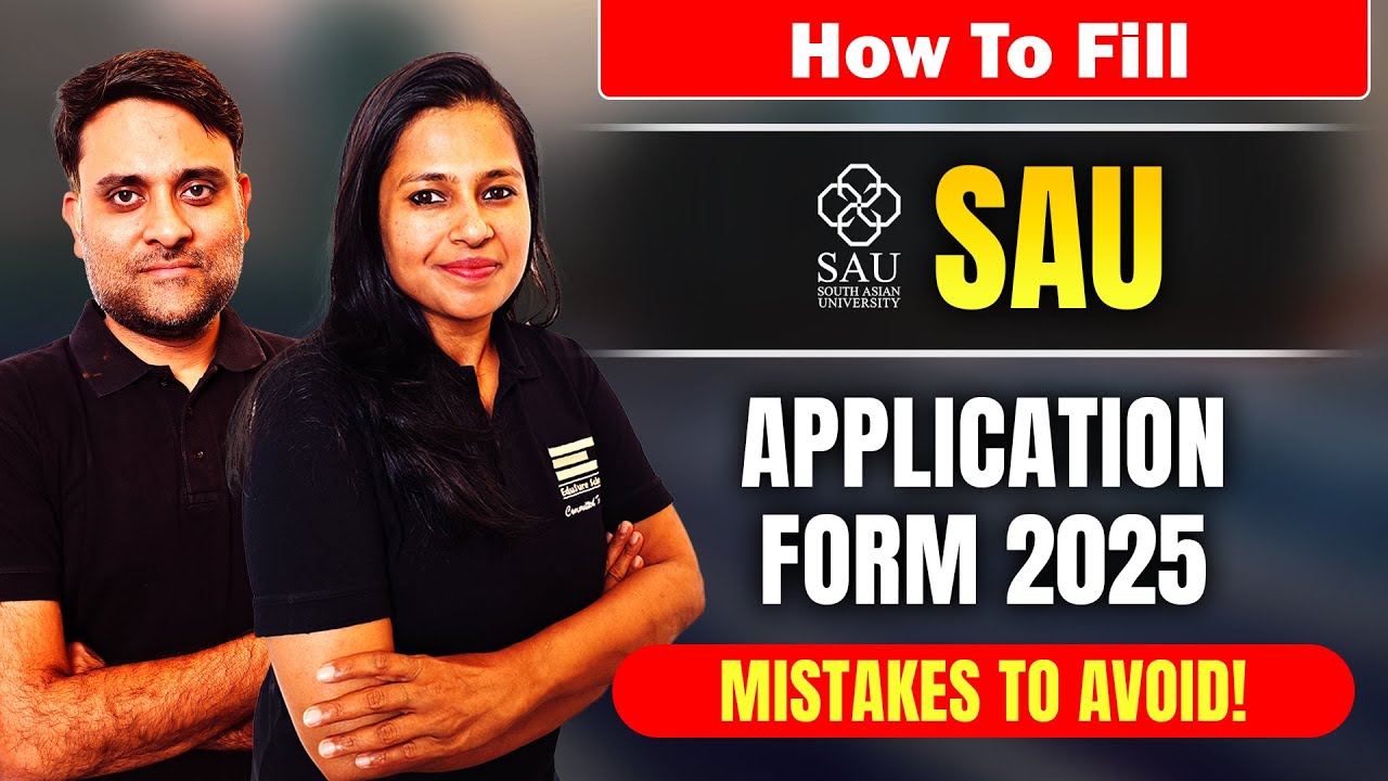 How to Fill South Asian University (SAU) MA Economics Entrance Exam ...