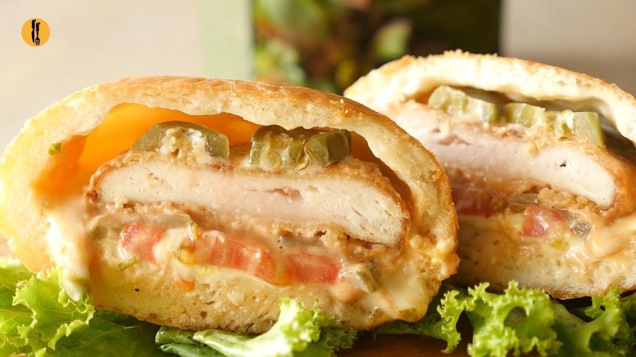 Deep Fried Burger Recipe by Food Fusion - YouTube