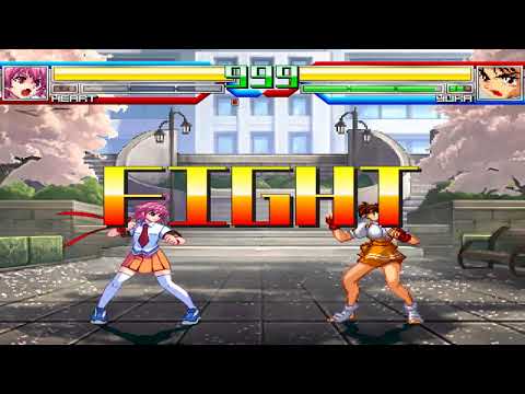 NICK54222 MUGEN: Heart Aino (me) VS Yuka Takeuchi