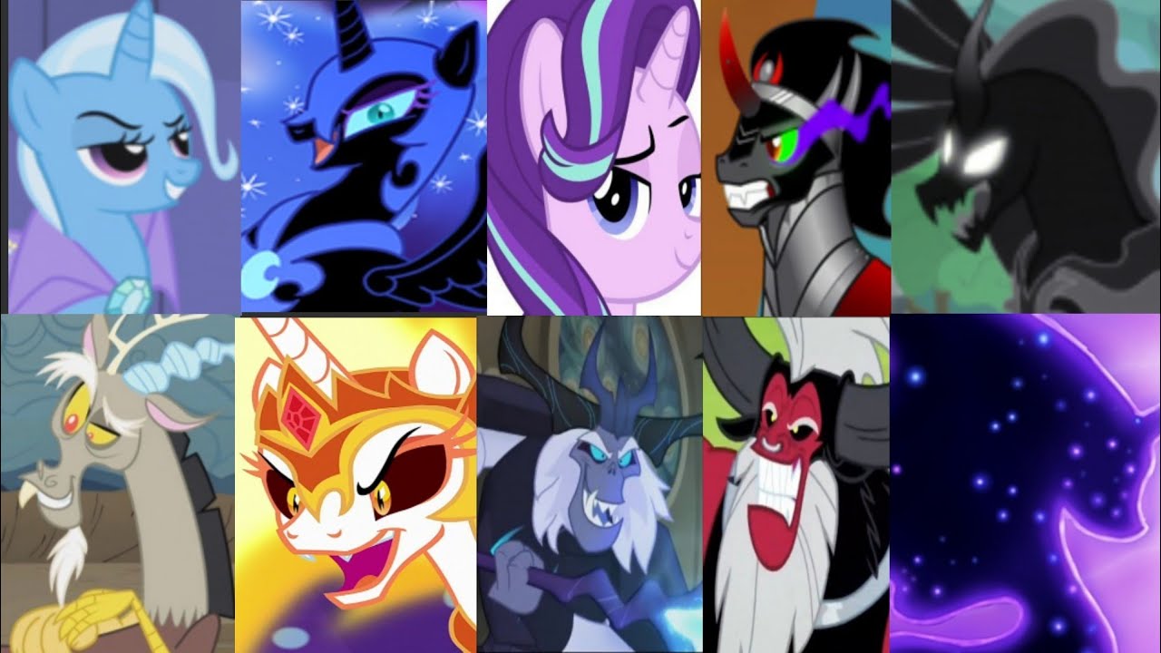 Defeats of my favorite MLP villains. The Ending MLP. - YouTube