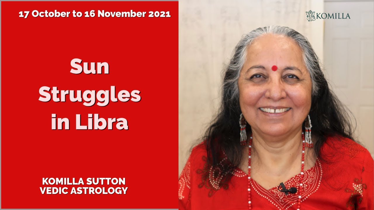 Sun Struggles in Libra: Komilla Sutton - YouTube