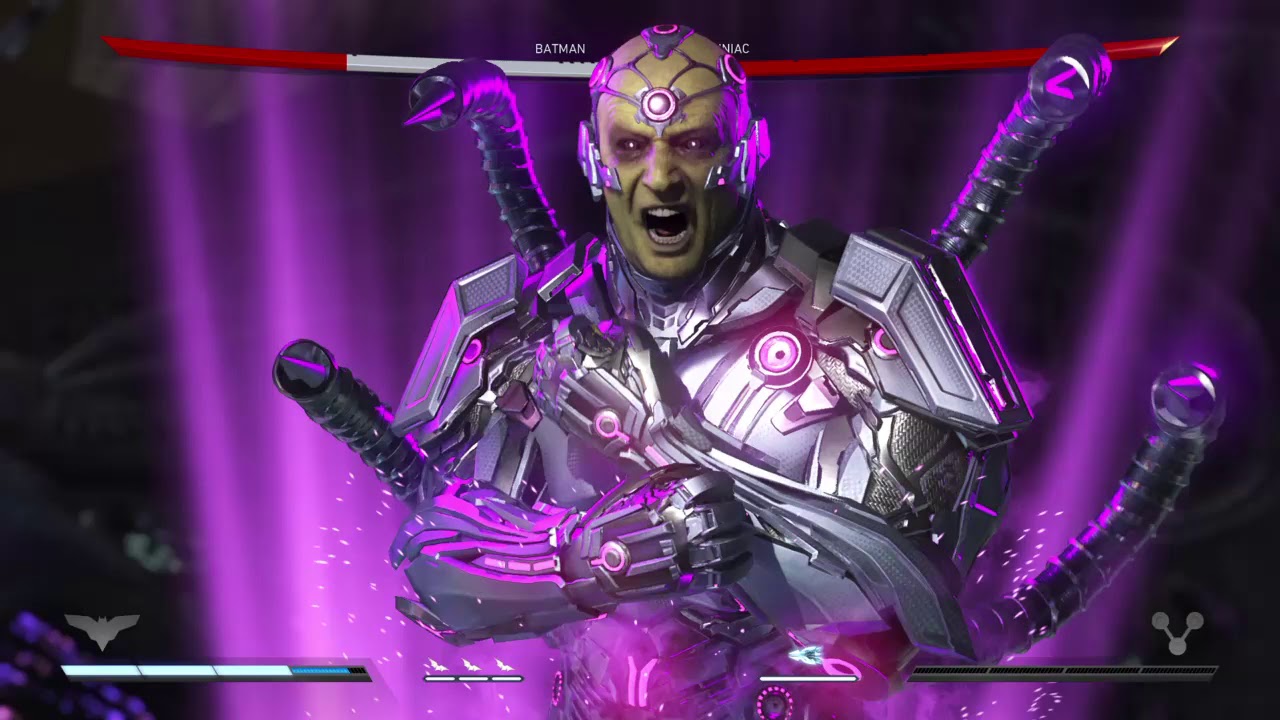 Injustice 2 - Batman vs Brainiac - YouTube