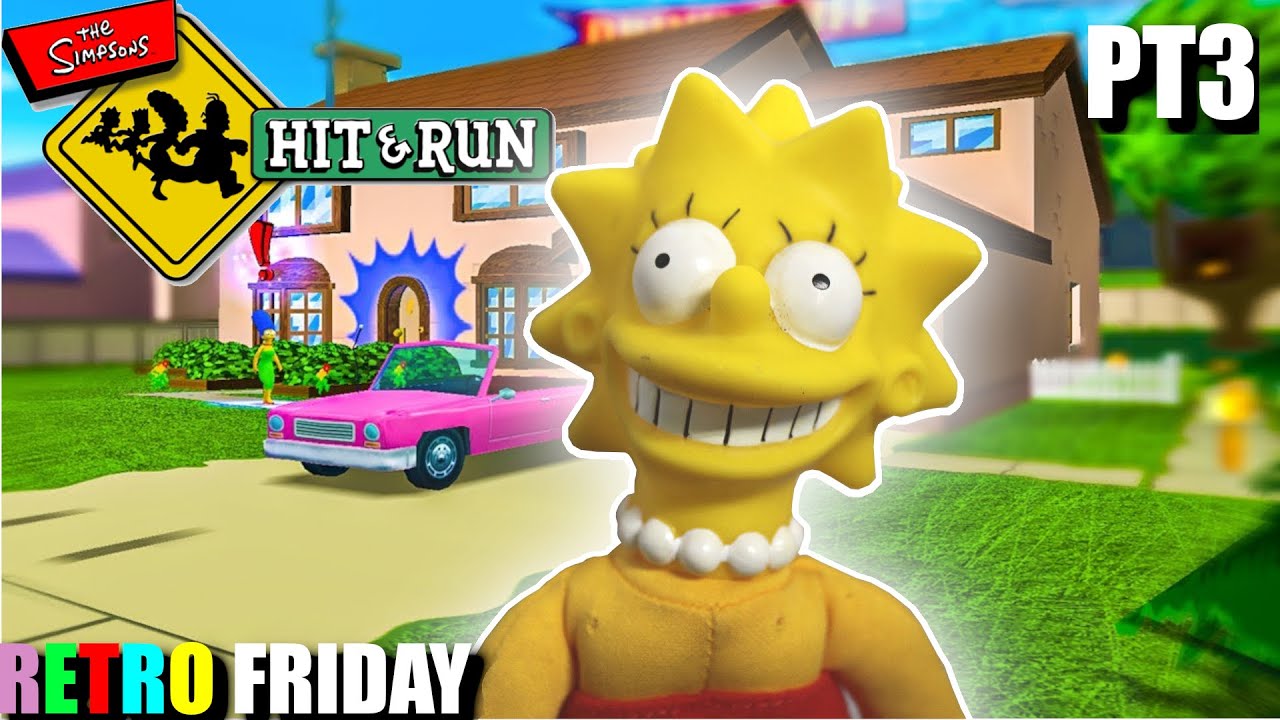 The Simpsons HIT & RUN PT3 (RETRO FRIDAY 03) - YouTube