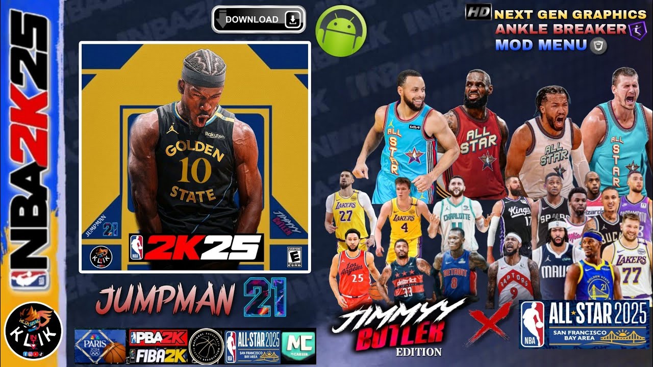 RELEASED! 🔥 NBA 2K20 TO 2K25 • NBA2K25 JUMPMAN 21 • NEW UPDATE | BUTLER ...