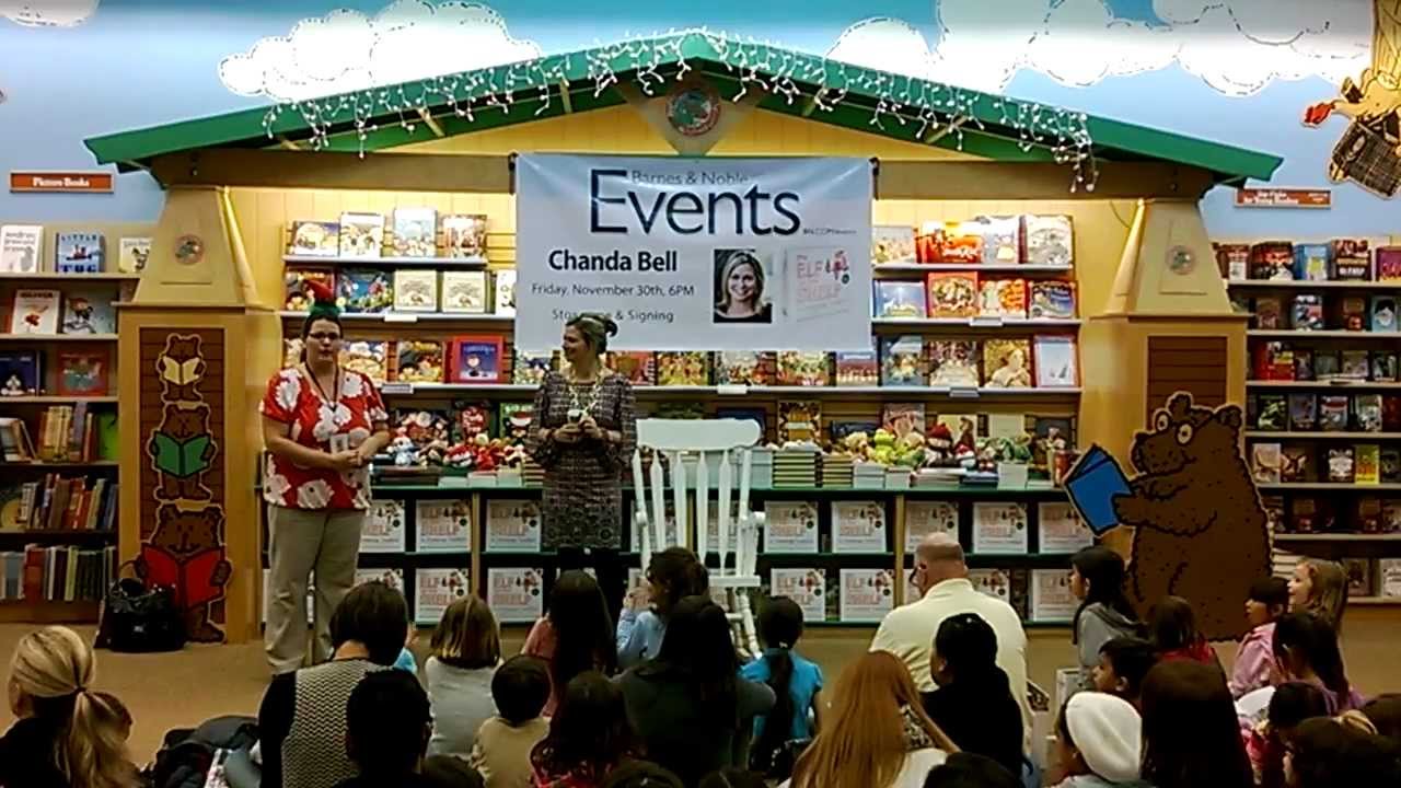 Chanda Bell Reads Elf on the Shelf - YouTube