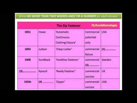 [IELTS LISTENING - SECTION1] - Table Completion - YouTube