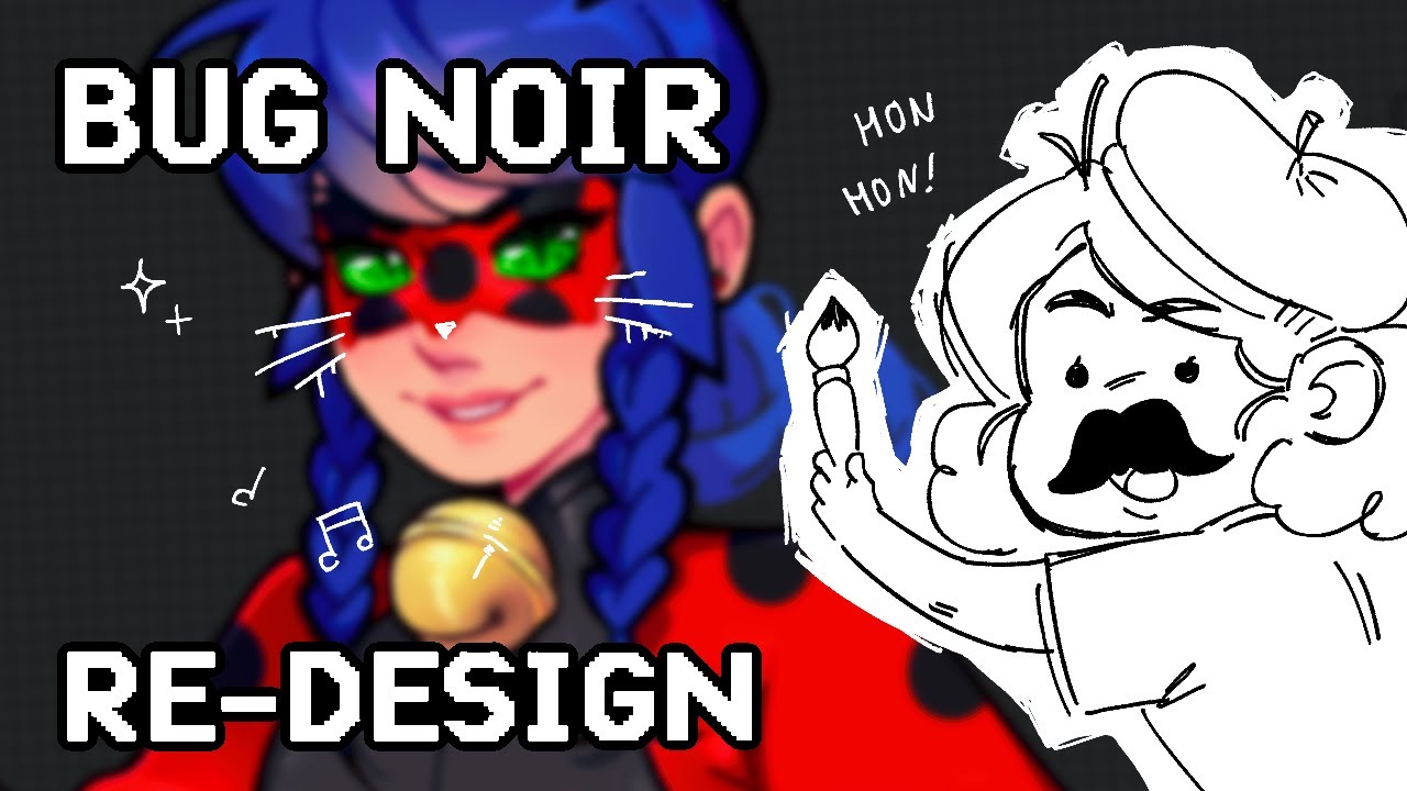 BUG NOIR RE-DESIGN | MAJOR SPOILERS mlb season 5 (speedpaint + first ...