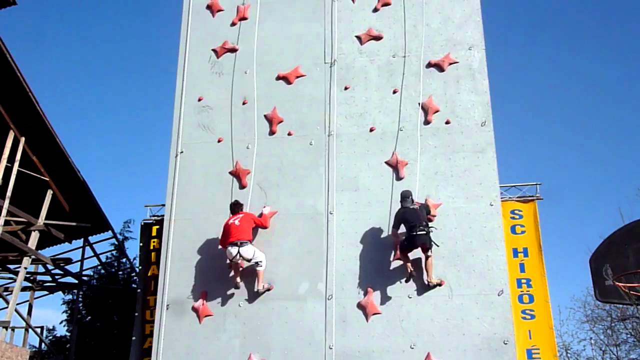 Komondi Csaba - Gál Bence Speed climbing Final - YouTube