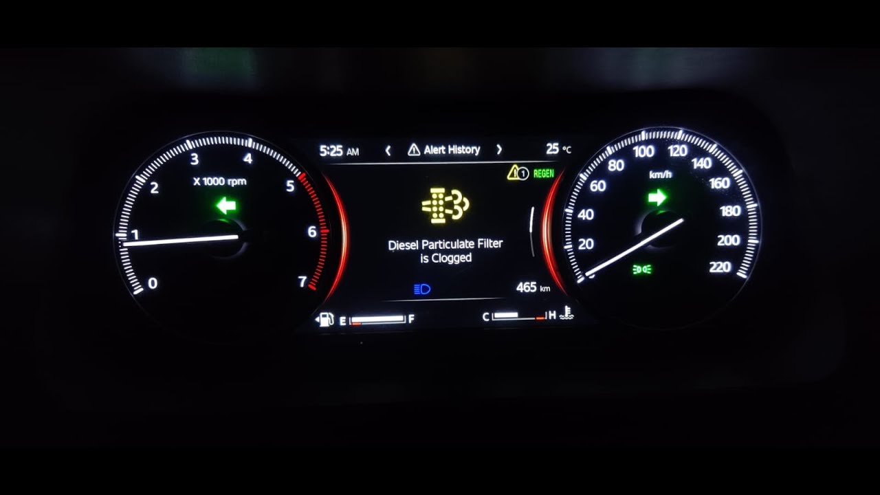 DPF clogged warning and resolution | Diesel Particulate Filter | XUV ...