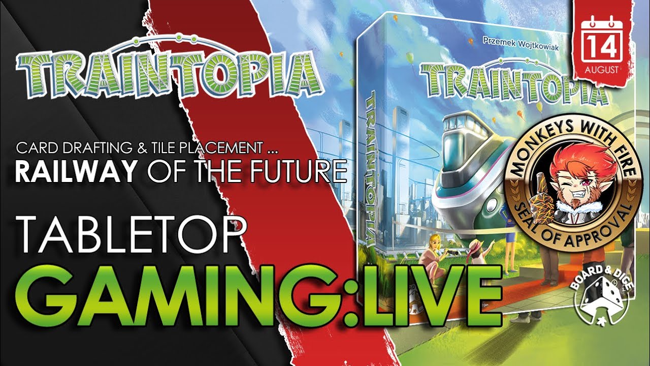 LET'S PLAY 🎲: LIVE play Traintopia | 🐵🔥 | - YouTube