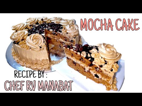 SUPER SARAP NG MOCHA CAKE RECIPE NI CHEF RV MANABAT | PANG NEGOSYO ...