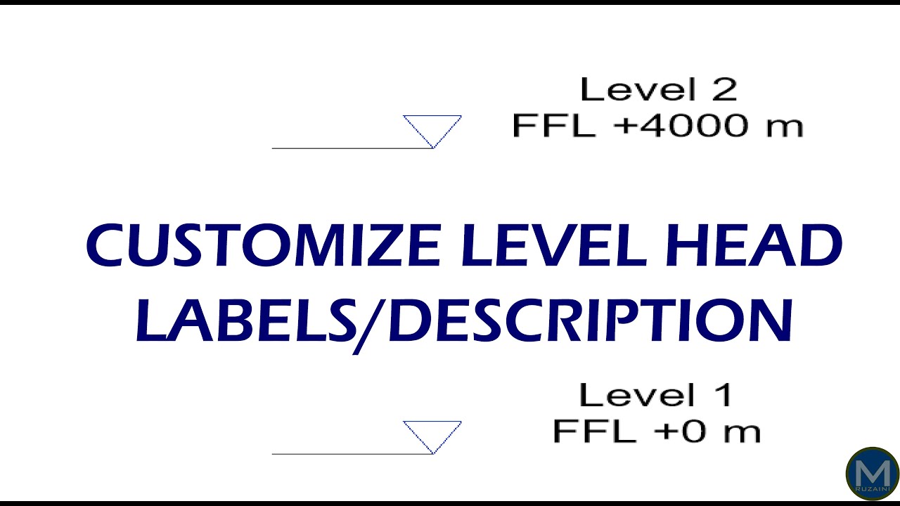 Customize Level LABEL and DESCRIPTION - YouTube