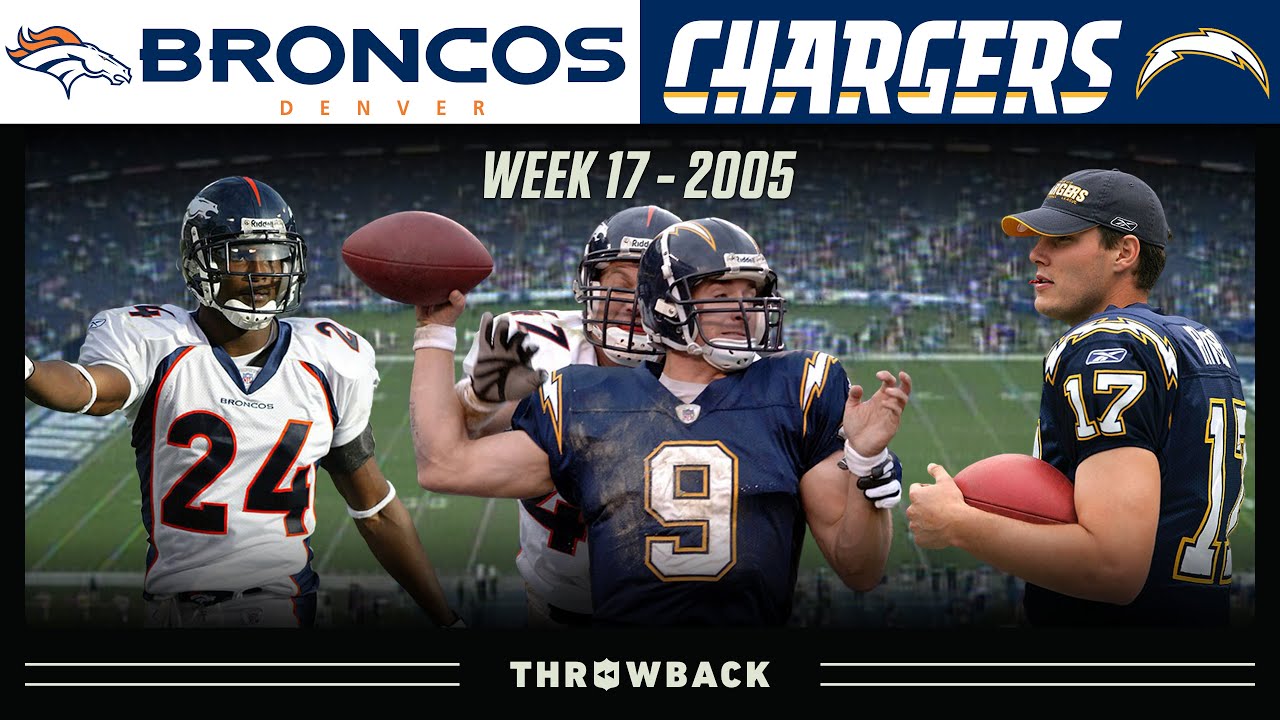 The Fork in the Road Game (Broncos vs. Chargers 2005, Week 17) - YouTube