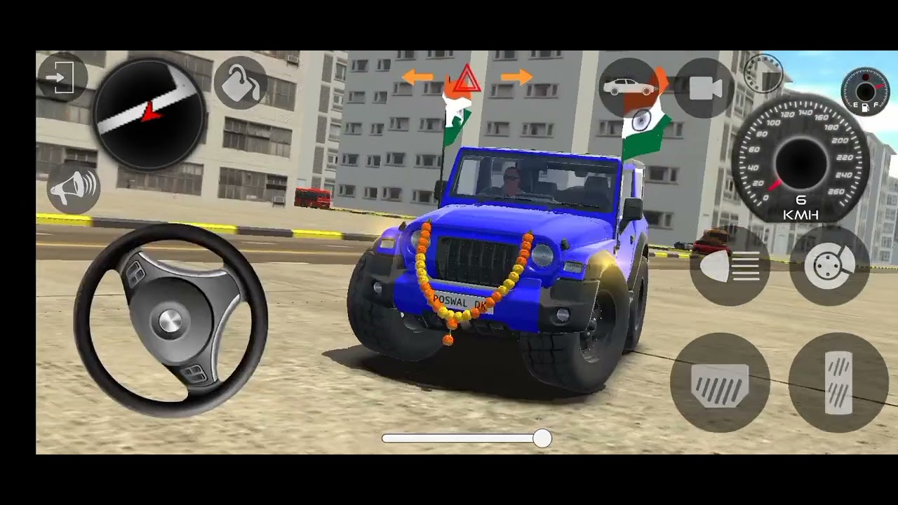 new Thar video 😈 modification Thar new video blue thar 😈 indan car ...