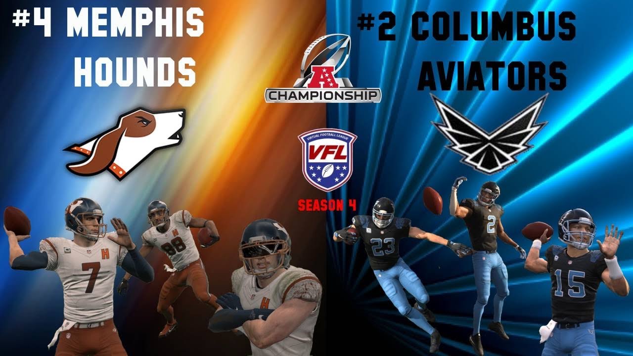 #4 Memphis Hounds (12-4) @ #2 Columbus Aviators (12-4) | VFL AFC ...