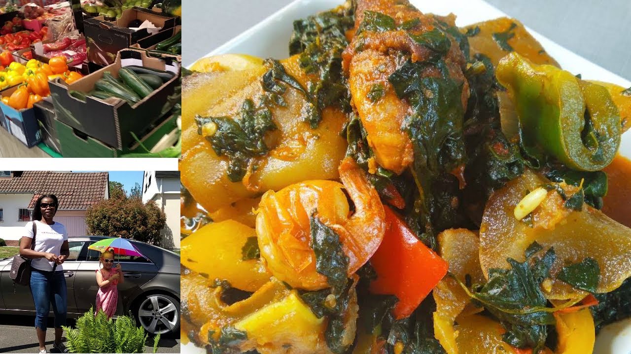 HOW TO COOK NIGERIAN VEGETABLE SPINACH STEW I EFO RIRO - YouTube