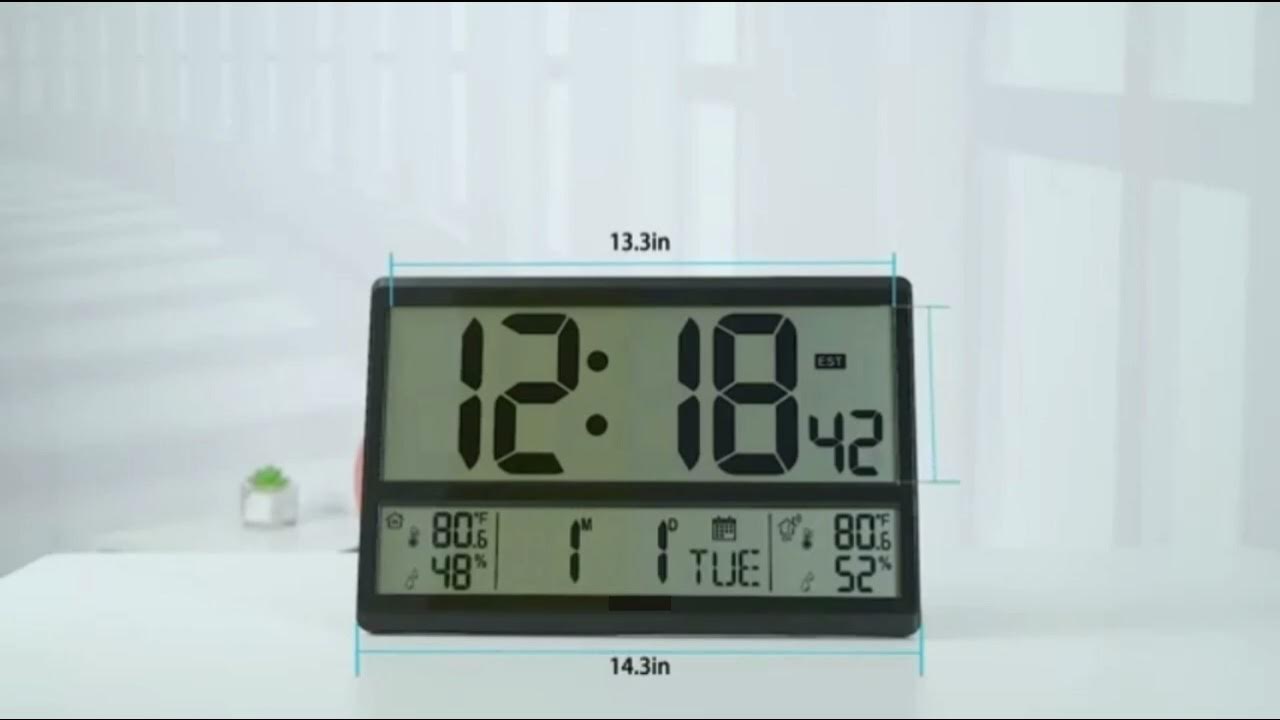 YT60215 Digital Clock - YouTube