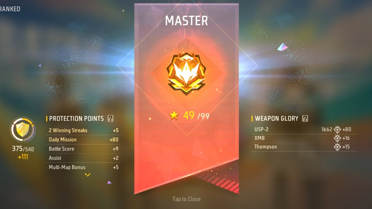 Today I finally reached the Master in Free Fire 🔥 Max ##gameplay video ...